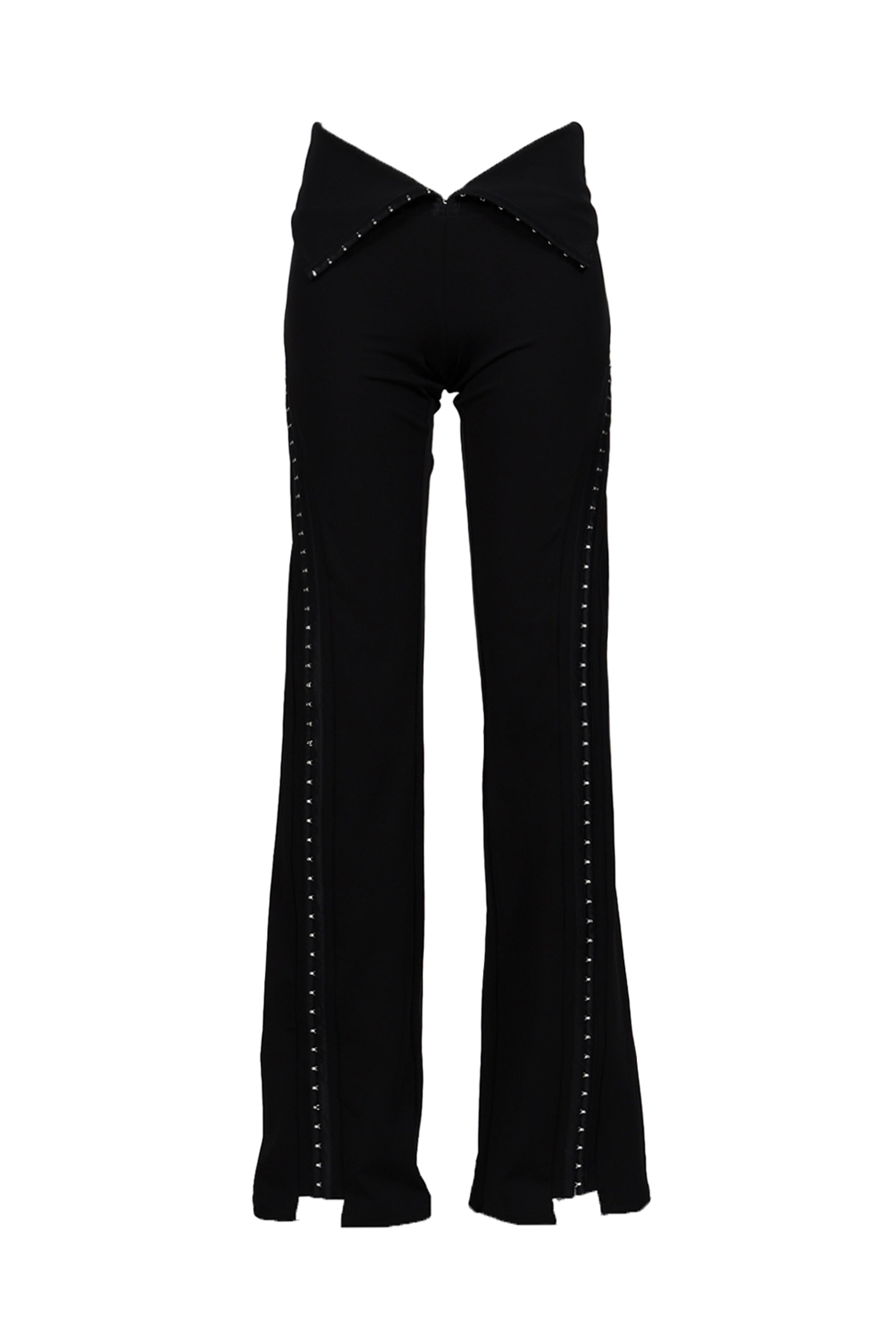 karla laidlaw karla laidlaw SS25 HOOKED PANTS / BLK BLK - NUBIAN