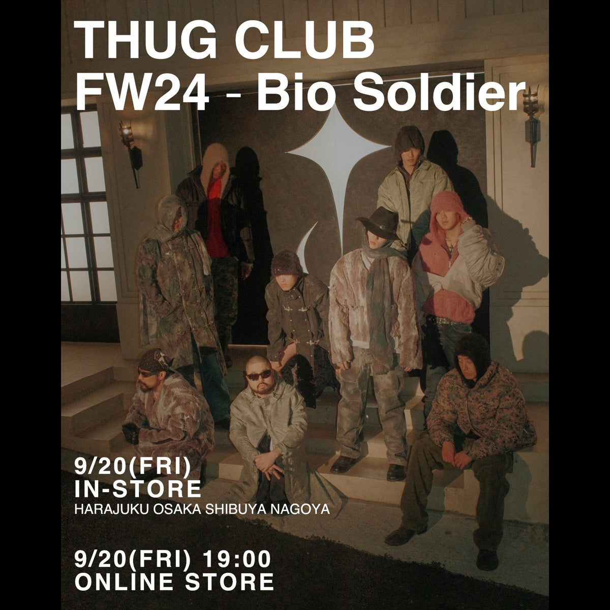 Thug Club FW24 COTTONLLECTION "Bio Soldier"
