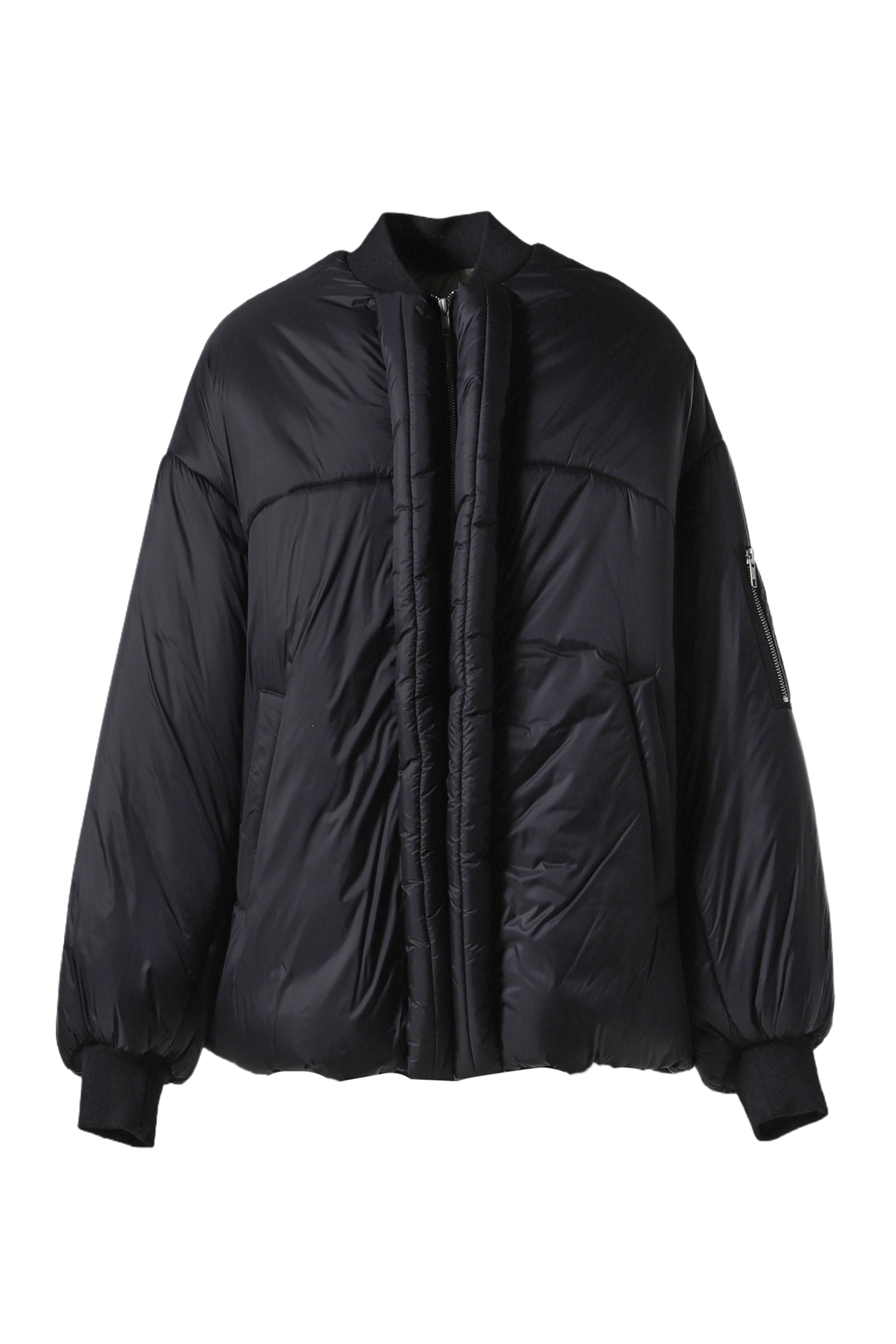 MORDECAI モルデカイ FW24 PADDED BOMBER JACKET / BLK - NUBIAN
