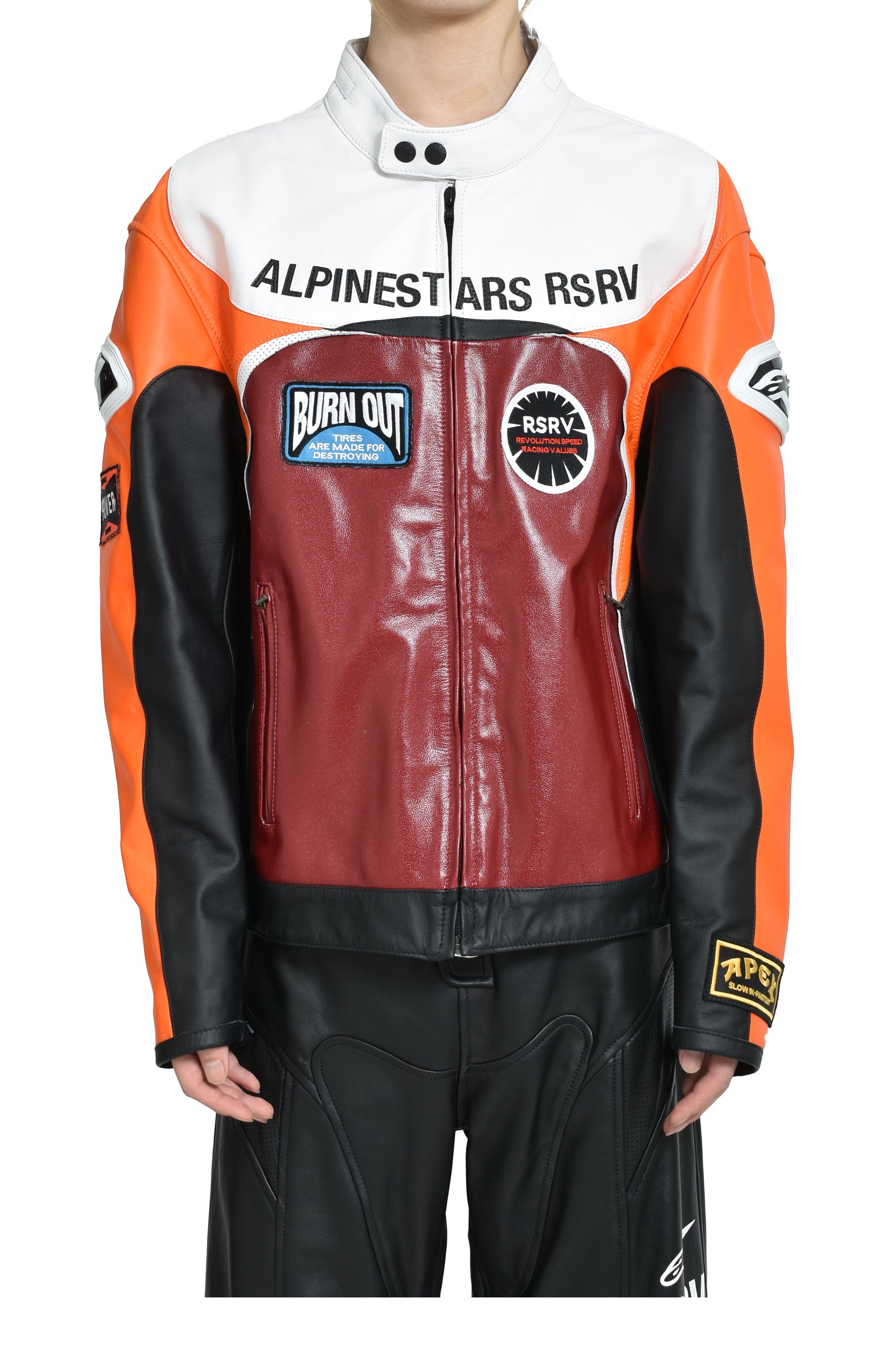 ALPINESTARS RSRV Alpinestars Reserve FW25 Race Craft Leather Jacket ...