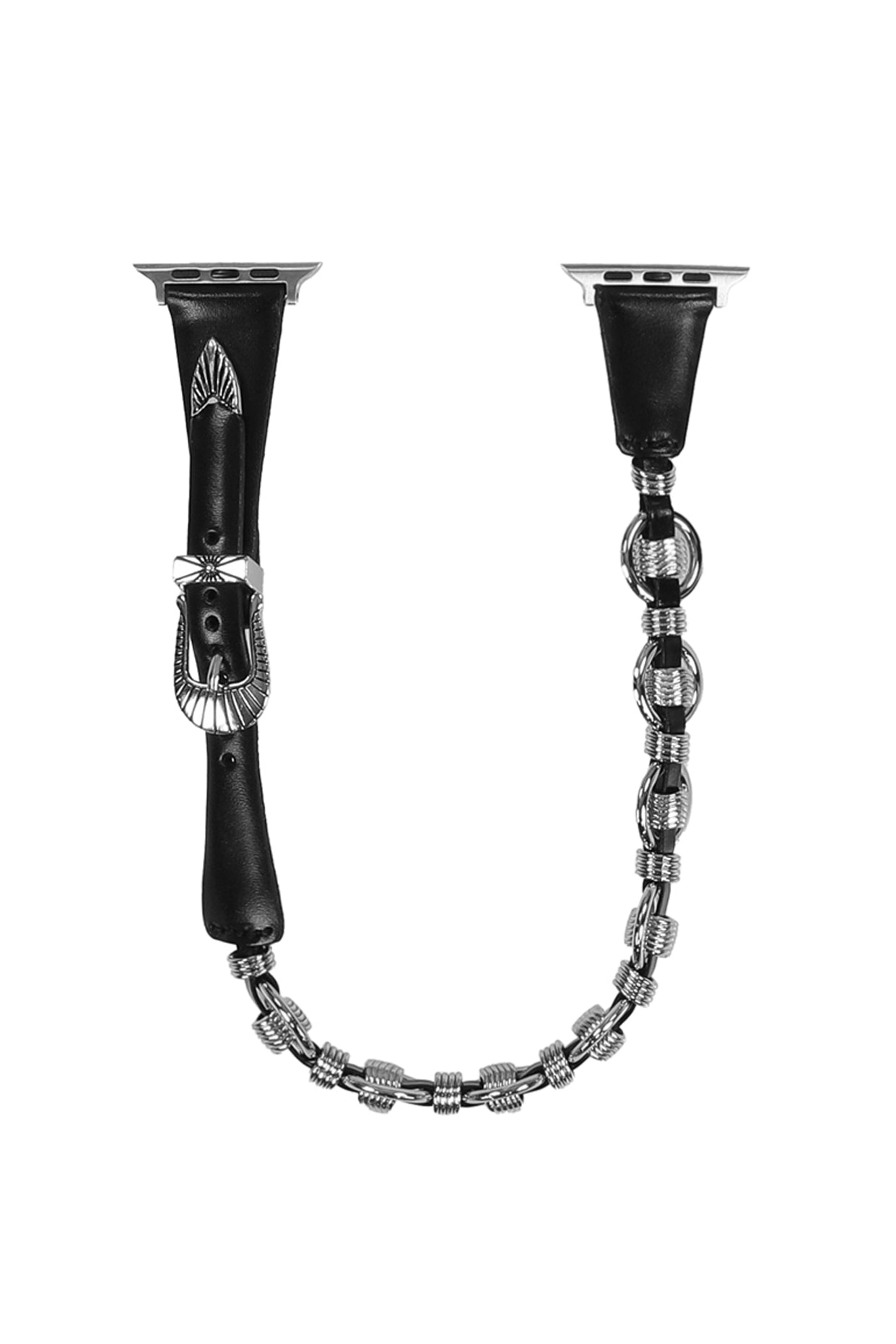TOGA TOO トーガトゥー SS26 RING METAL WATCH BELT / BLK - NUBIAN ヌビアン