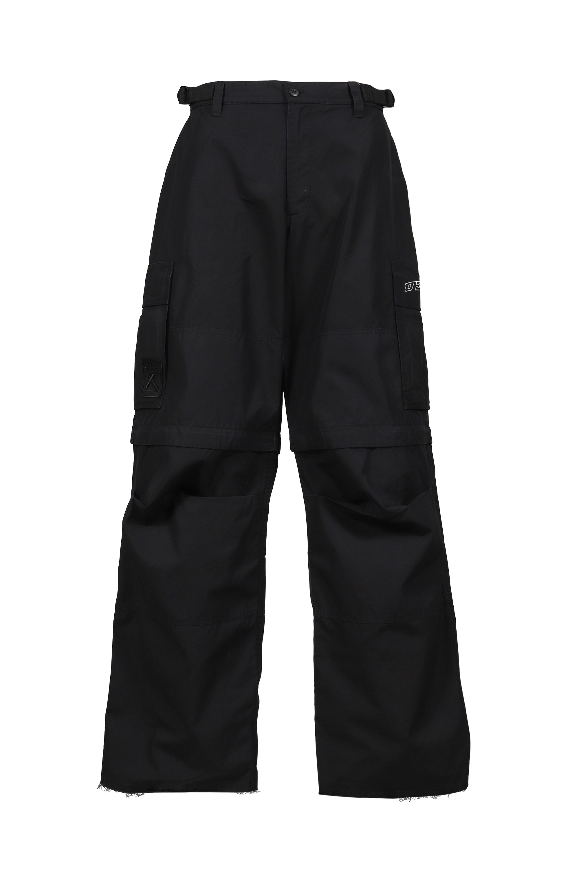 032c FW25 Double-Edged Sword Cargo Pants / Black - Nubian