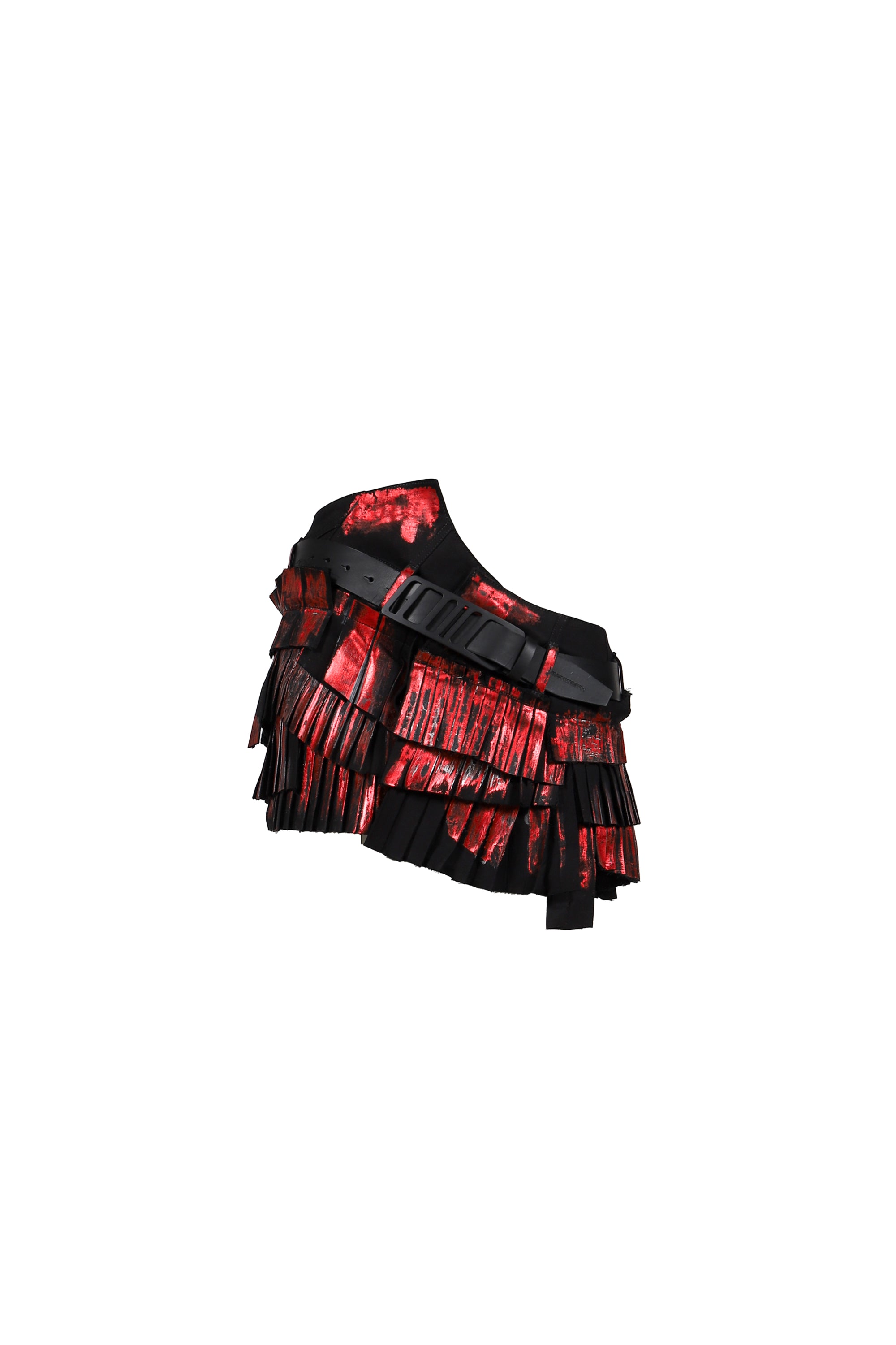 ONRUSH SS25 TWIRL MINI SKIRT / RED - NUBIAN