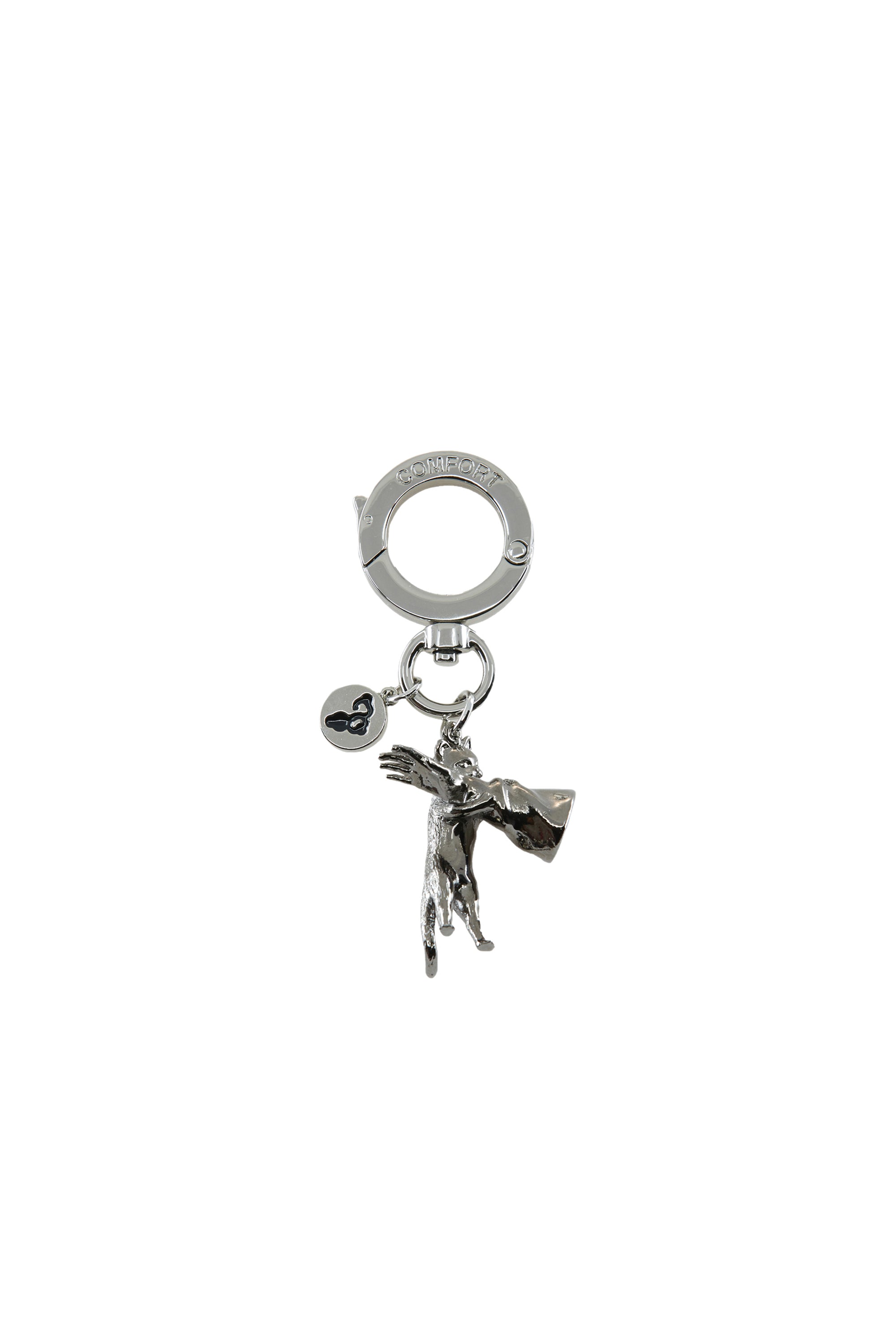 COMFORT コンフォート FW24 PIYONG METAL KEY RING / SIL - NUBIAN