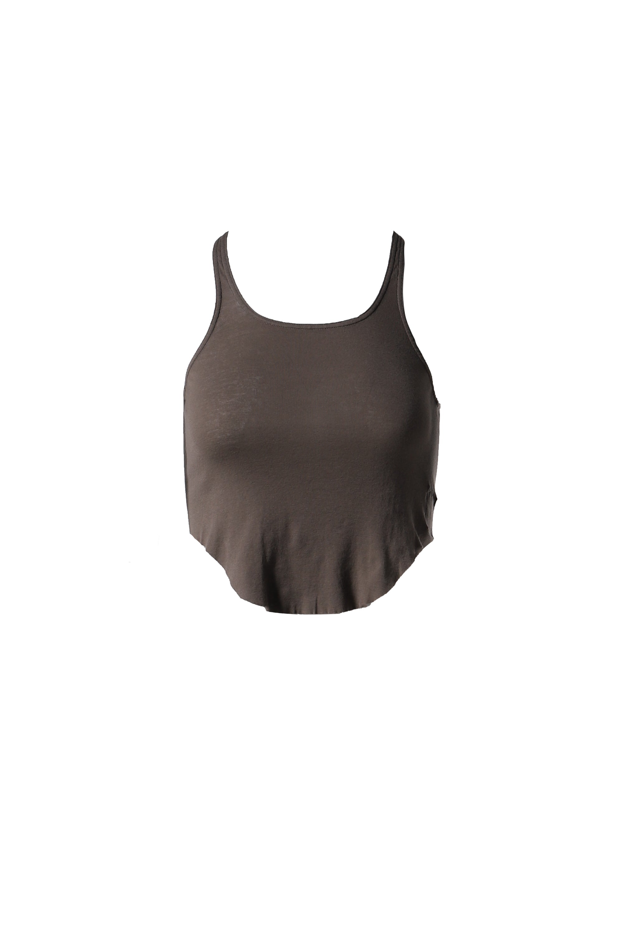 Rick Owens DRKSHDW Rick Owens Dark Shadow SS24 BASIC TANK CROPPED ...
