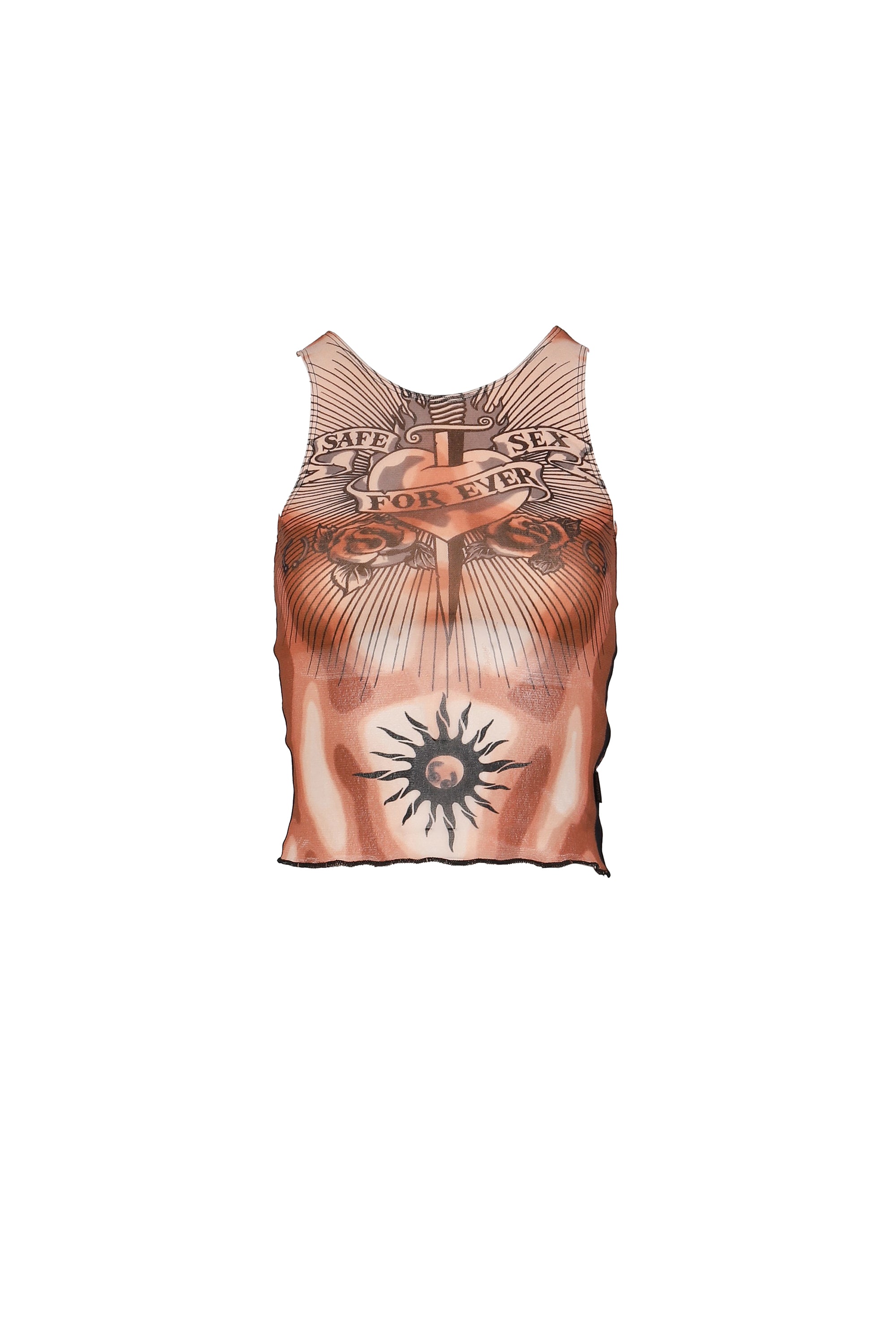 Jean Paul Gaultier ジャン ポール ゴルチエ SS26 RE-EDITION : TANKTOP - PRINTED ...