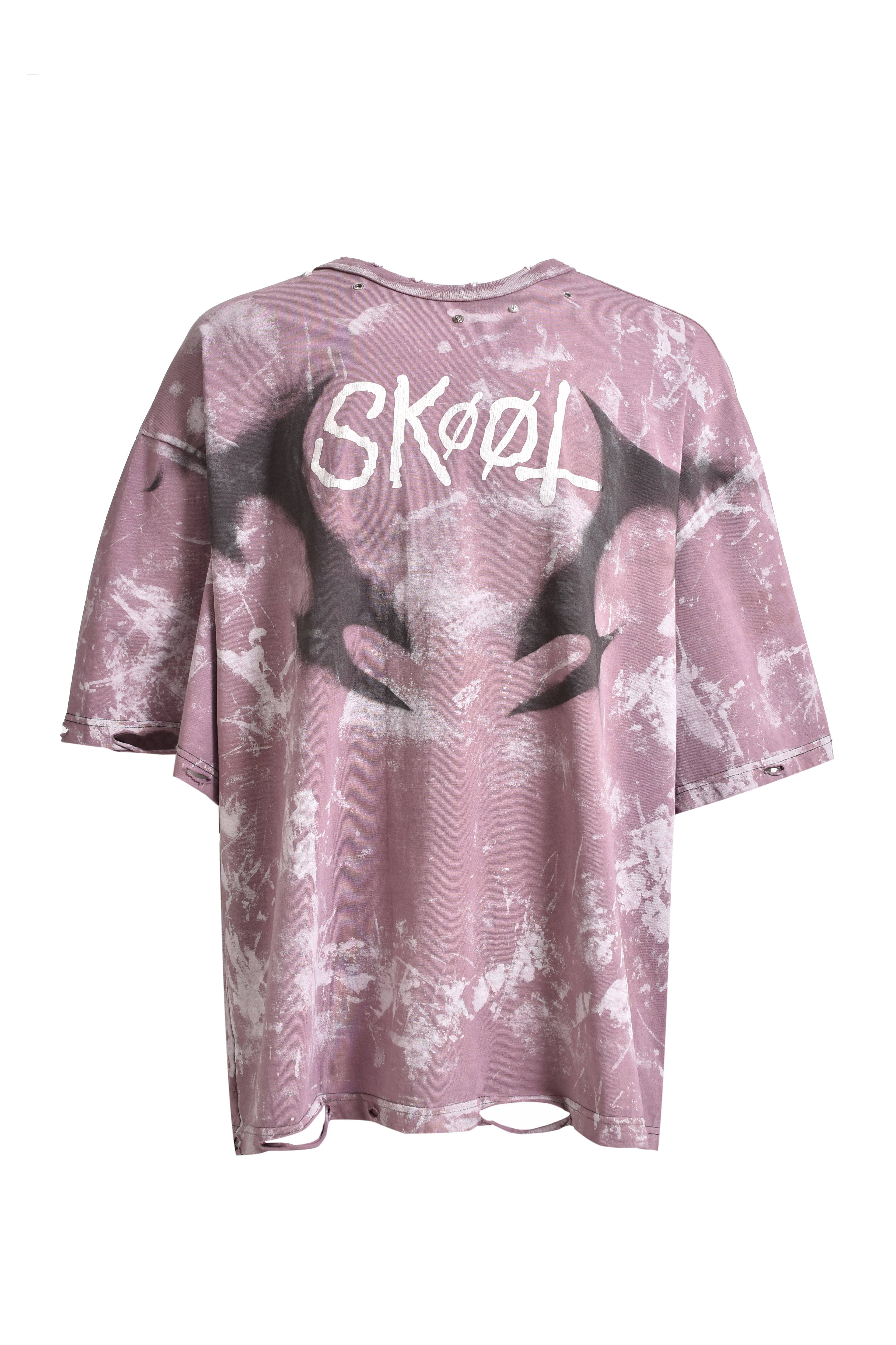 SKOOT スクート FW24 EXCLUSIVE T-SHIRT (CUSTOM Ver.) / BLK - NUBIAN