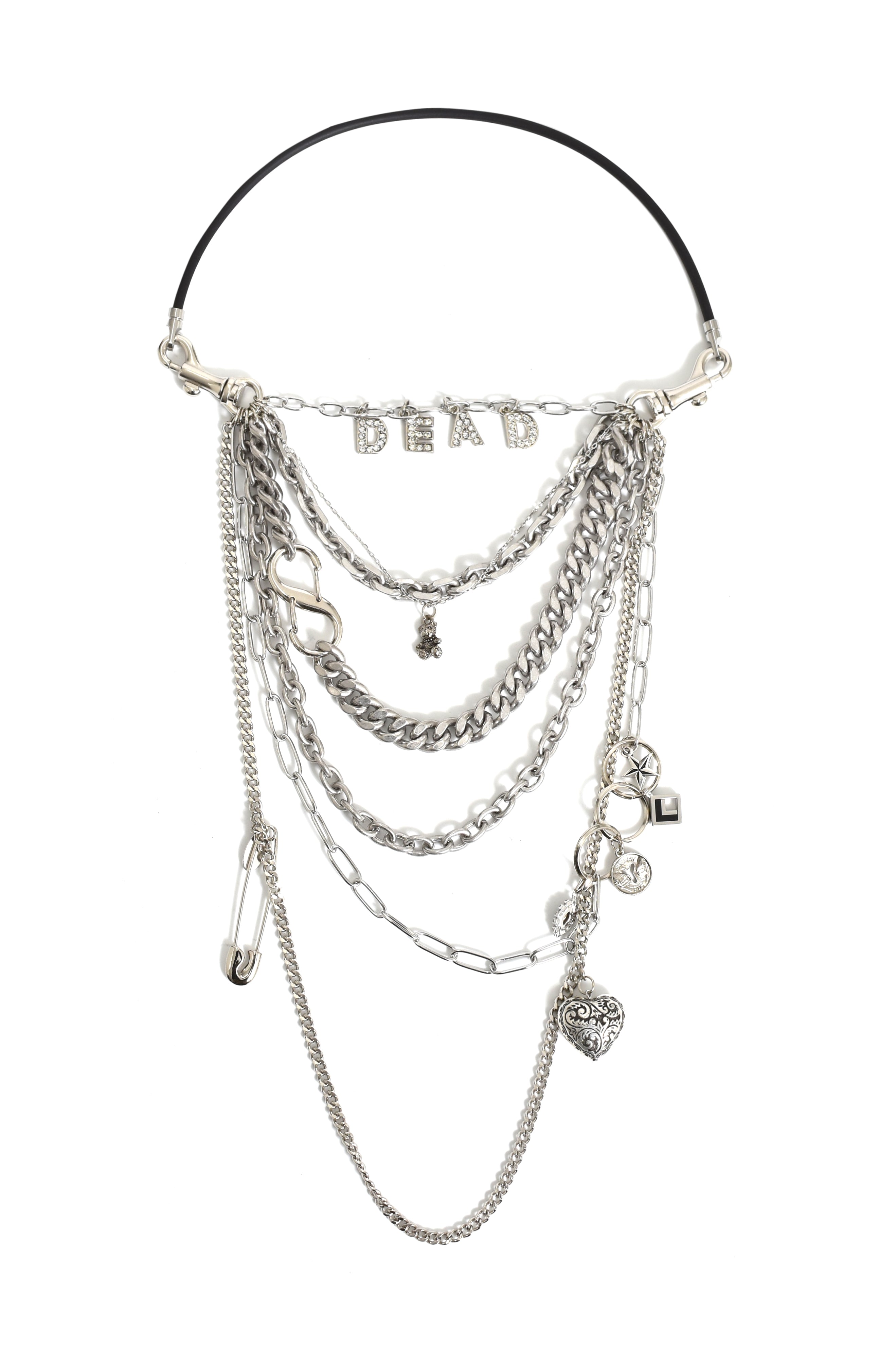 doublet × Colantotte ダブレット × コラントッテ FW24 MAGNETIC “DEAD” NECKLACE / SIL ...