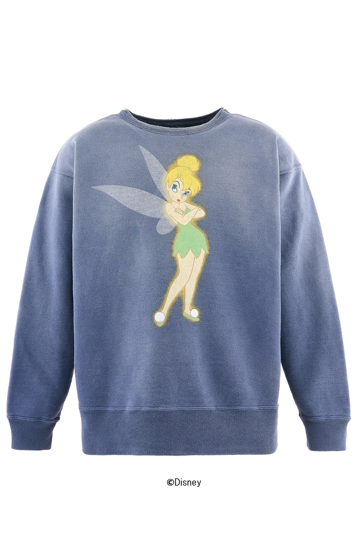 SAINT Mxxxxxx Disney セントマイケル ディズニー DSN_CRW NK SWT/TINKER BELL / NVY ...
